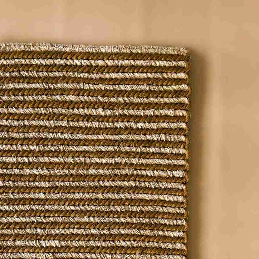 Braided Area Sisal Rug Natural Dune | CoffeeRugs